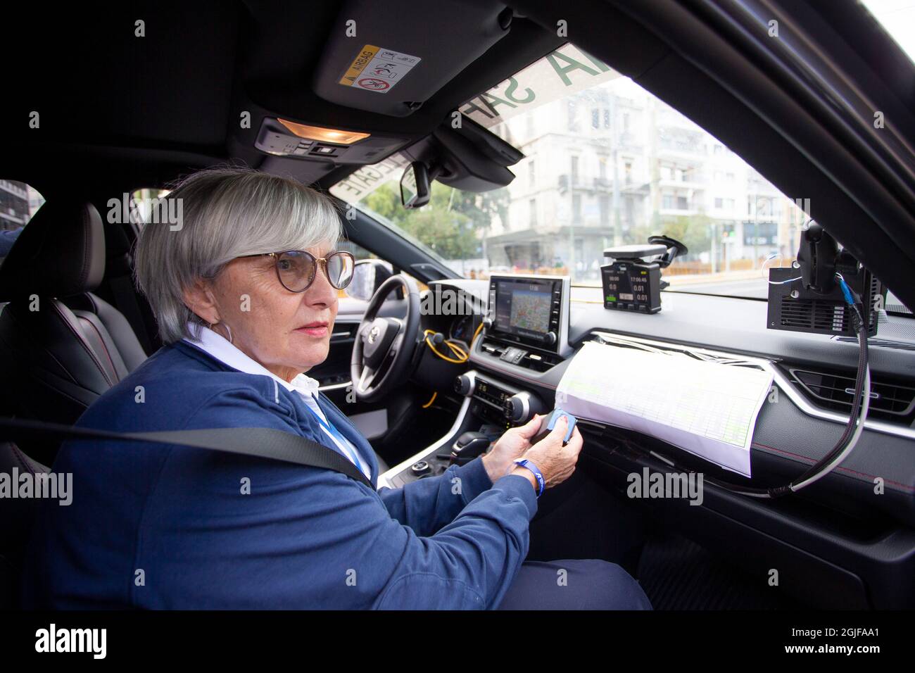 Michele Mouton, portrait during the 2021 Acropolis Rally Greece, 9th ...