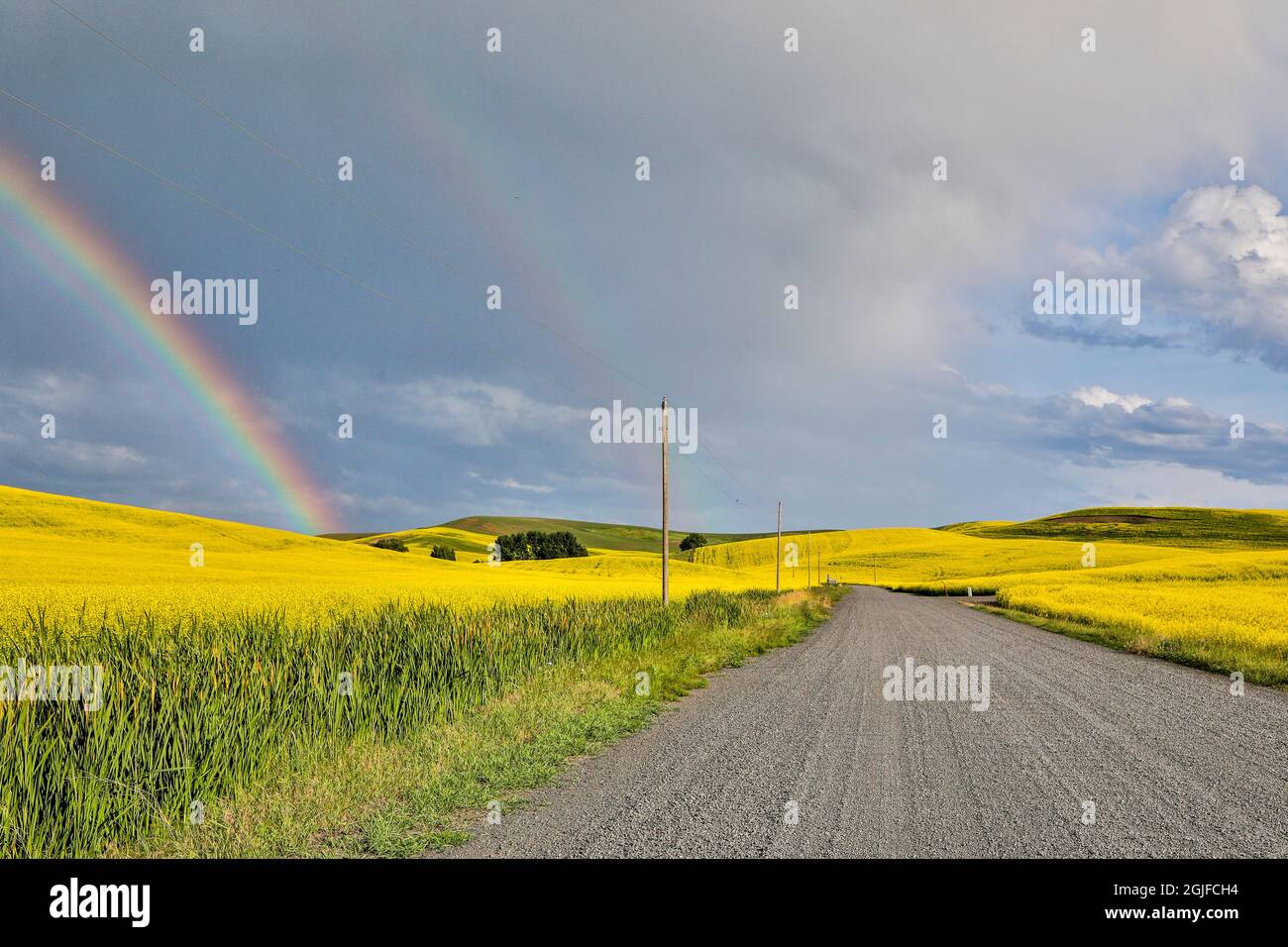 Double rainbows hi-res stock photography and images - Alamy