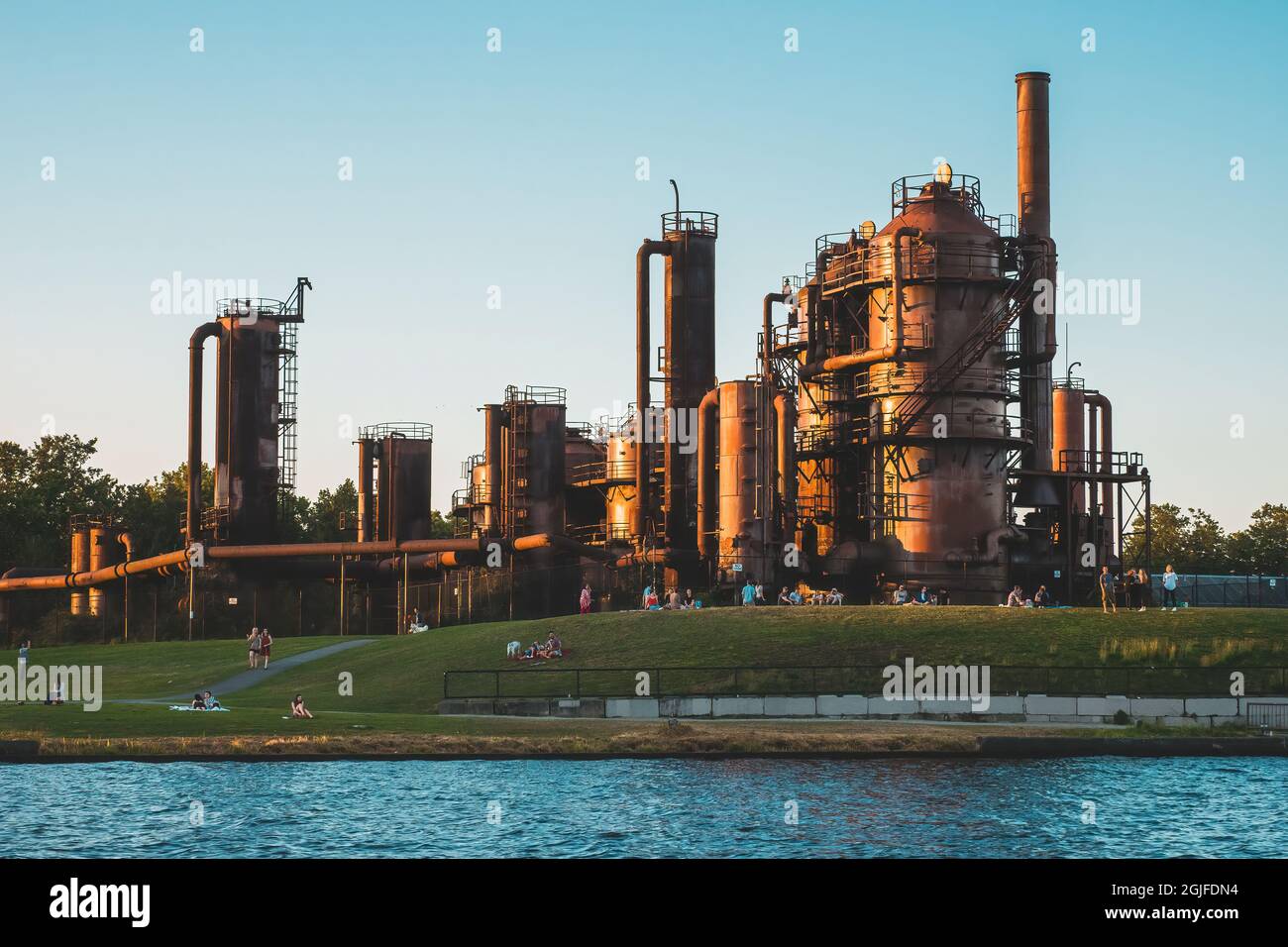 Seattle from gas works park hi-res stock photography and images - Alamy