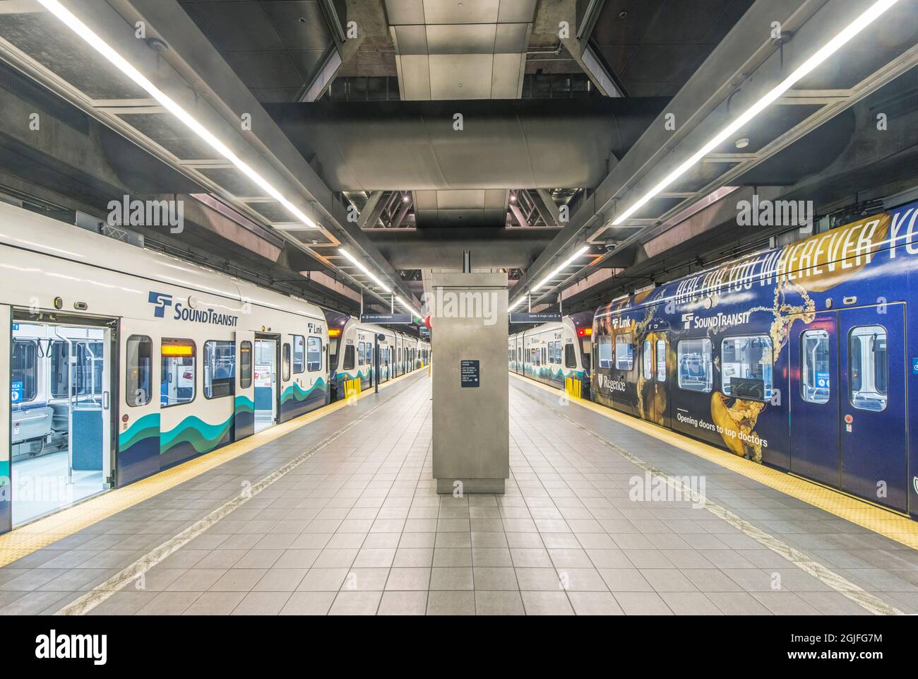 Seattle sound transit hi-res stock photography and images - Alamy