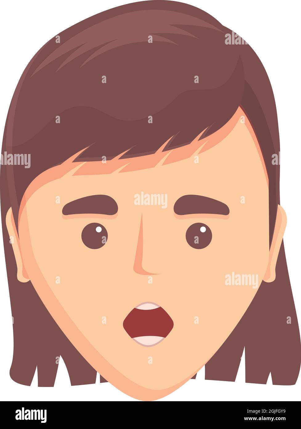 Language articulation icon cartoon vector. Mouth speech. Sync therapy ...