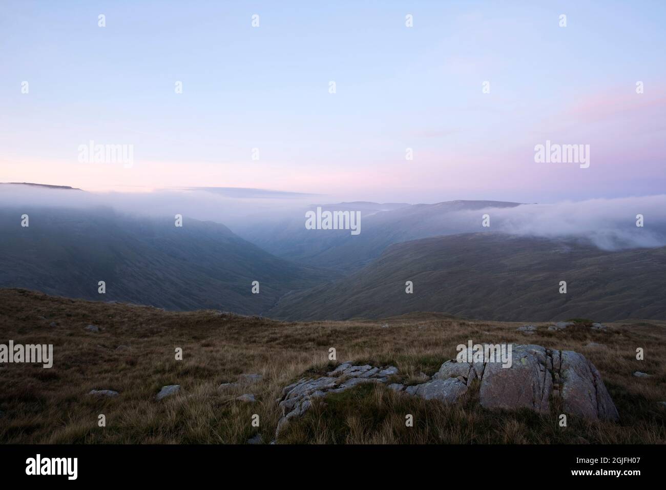 Lake district langstrath valley hi-res stock photography and images - Alamy