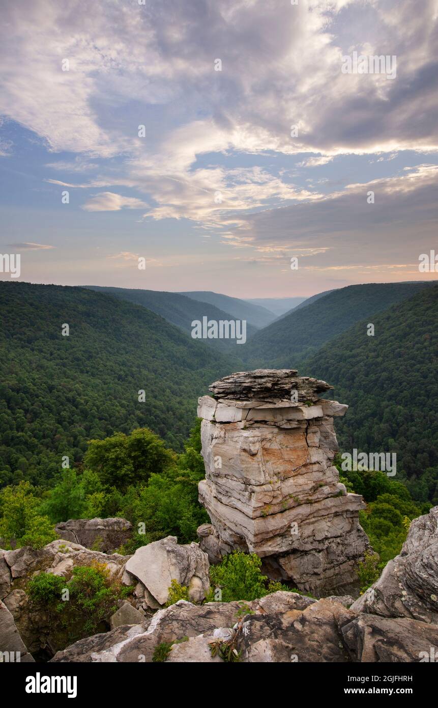 Lindy Point Overlook, Blackwater Falls, West Virginia Stock Photo - Alamy