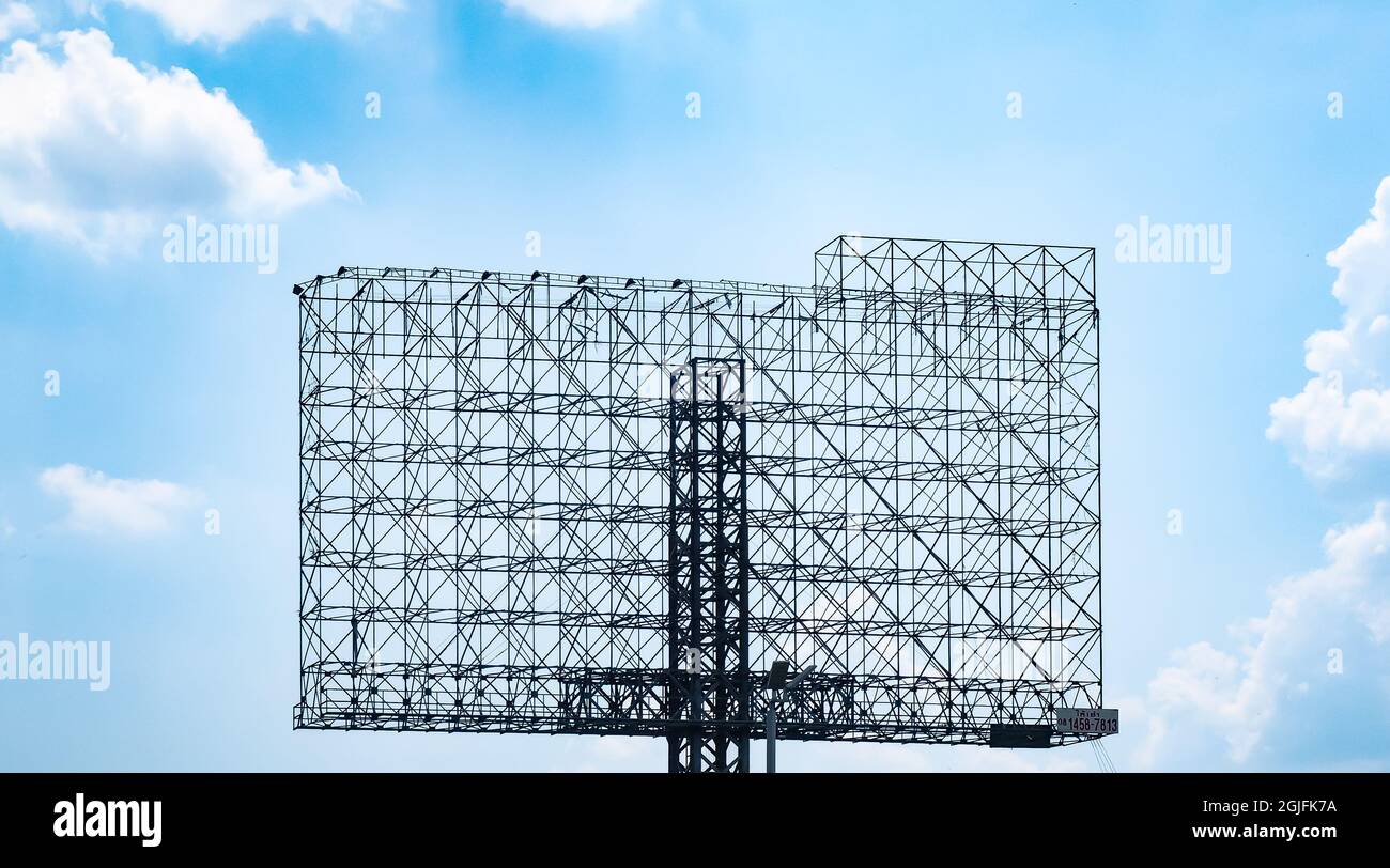 Steel structure billboard against hi-res stock photography and images ...