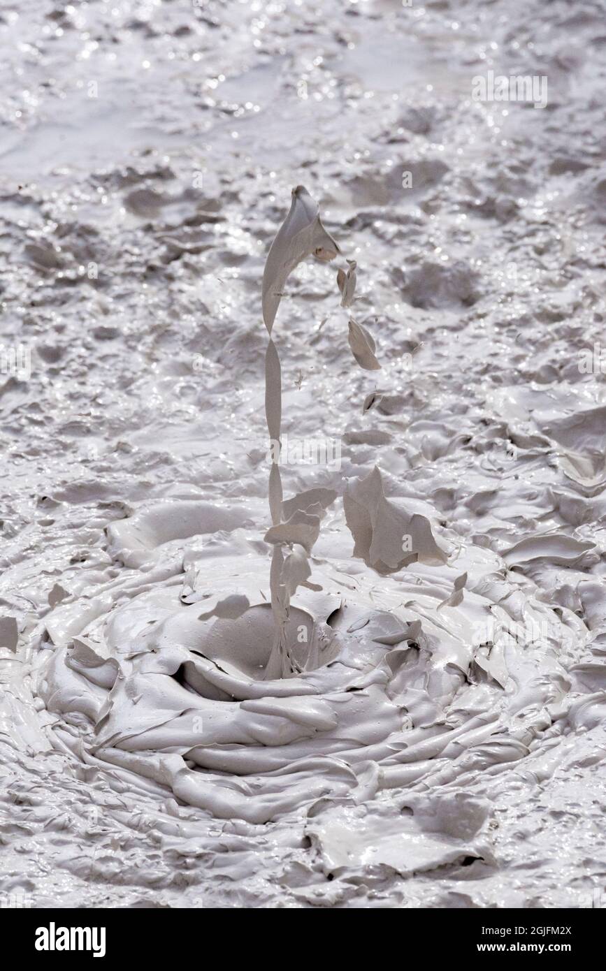 Artist paint pots yellowstone hi-res stock photography and images - Alamy