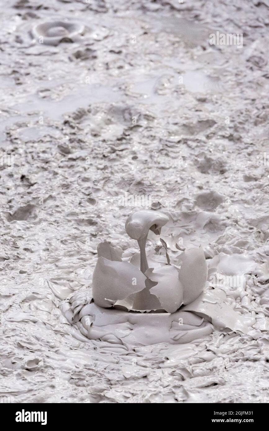 Artist paint pots yellowstone hi-res stock photography and images - Alamy