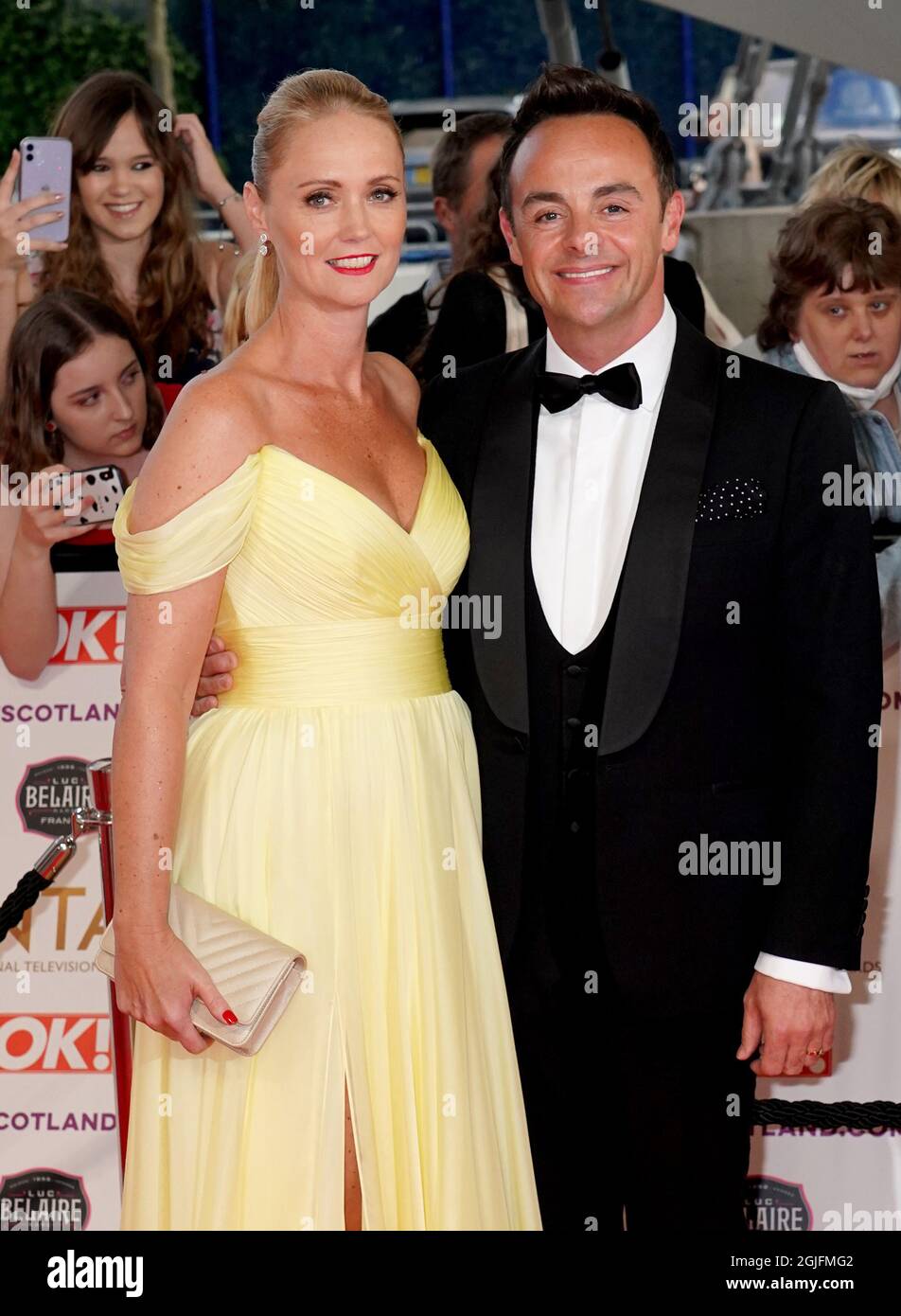 Ant McPartlin (right) and Anne-Marie Corbett attending the National ...