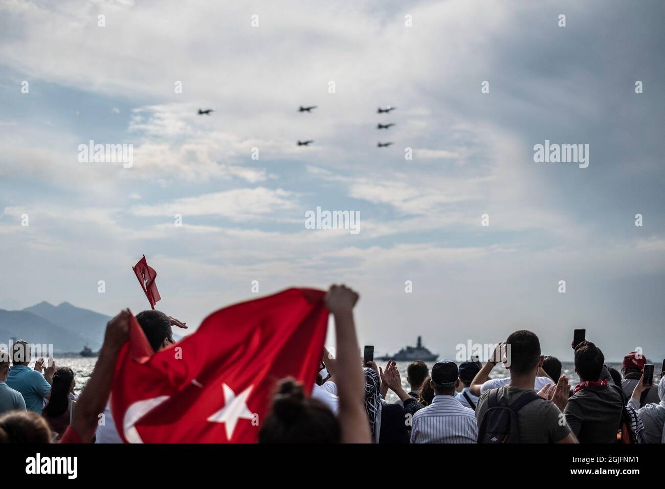 Izmir, Turkey. 09th Sep, 2021. Izmir marks 99th anniversary of its ...