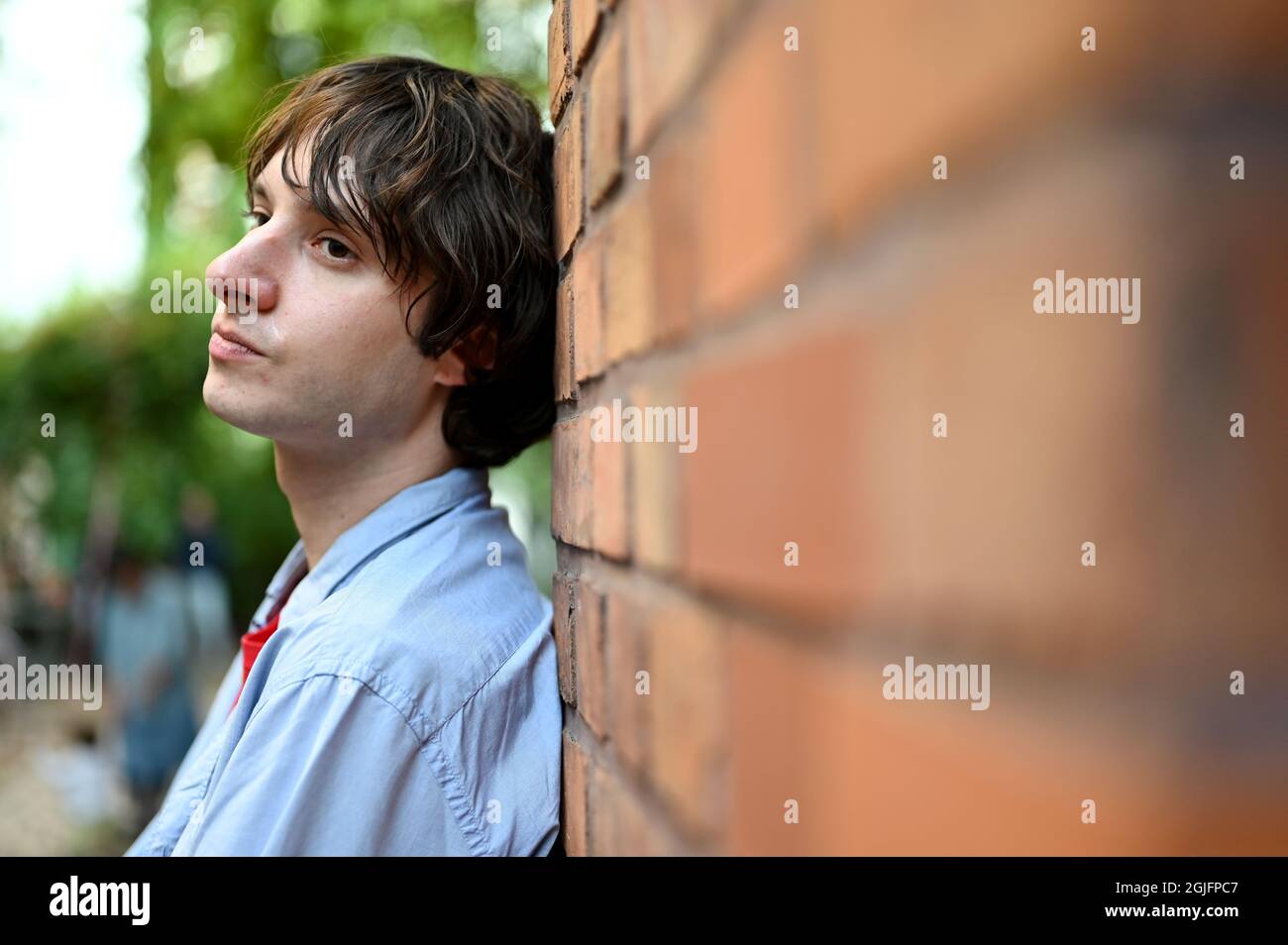 Berlin, Germany. 08th Sep, 2021. Guitarist Max Bauer, member of the ...
