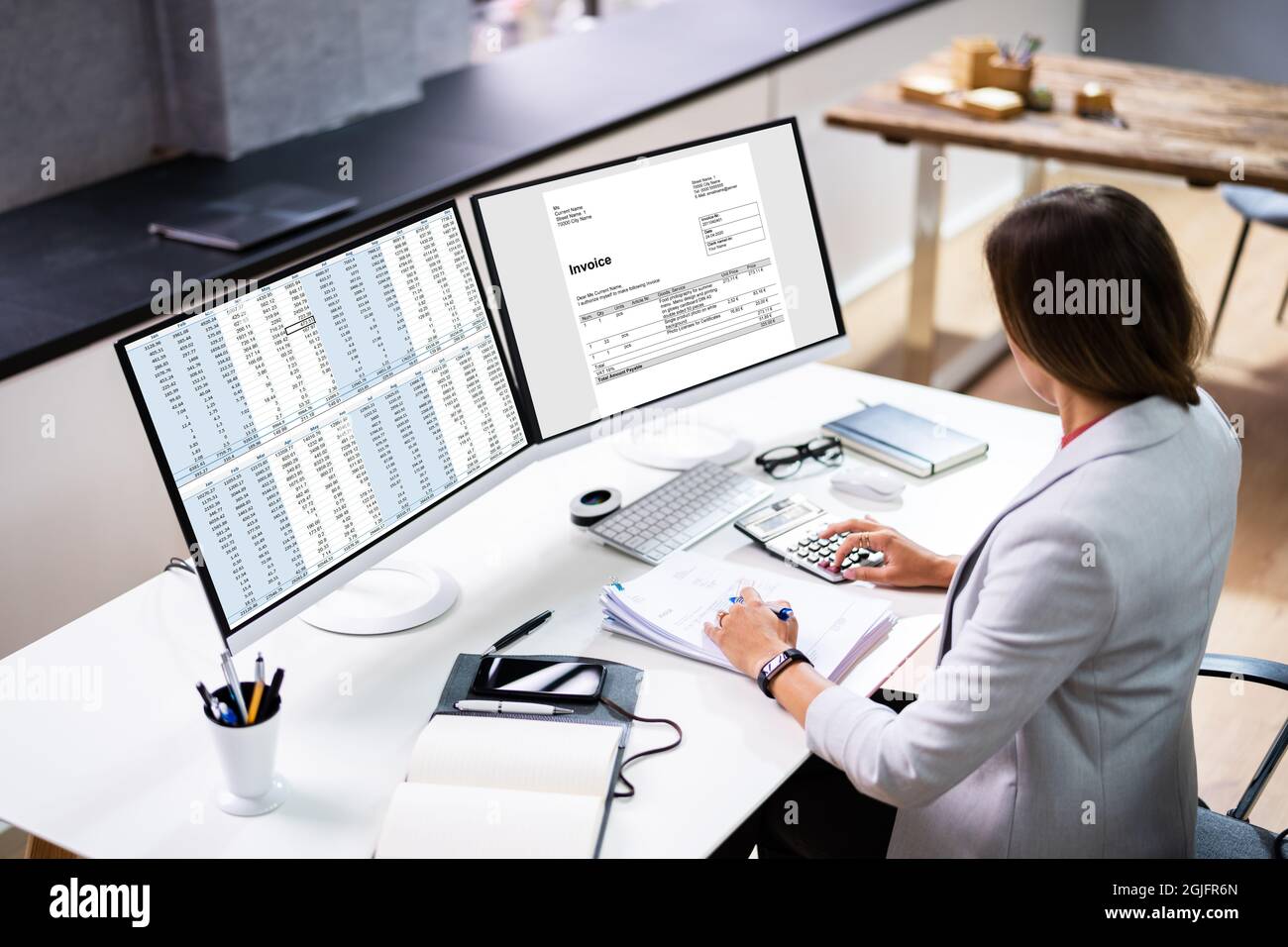 Online Electronic Invoice And Finance Audit. Medical Bill Accounting ...