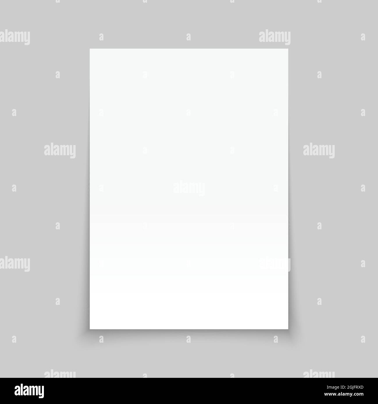Blank a4 paper template. Brochure mockup cover Stock Vector Image & Art ...