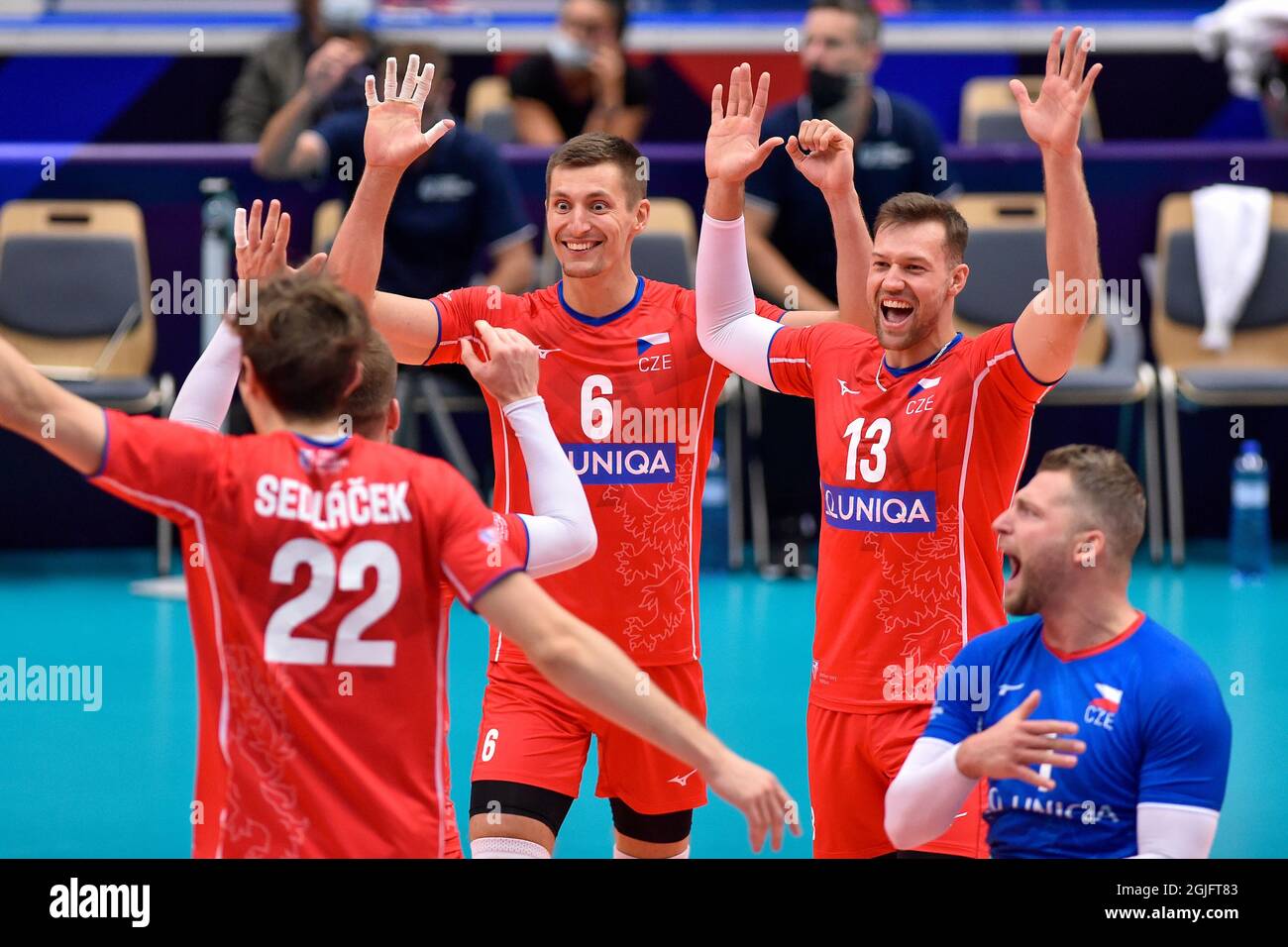 Ostrava, Czech Republic. 09th Sep, 2021. (L-R) Oliver Sedlacek, Michal ...