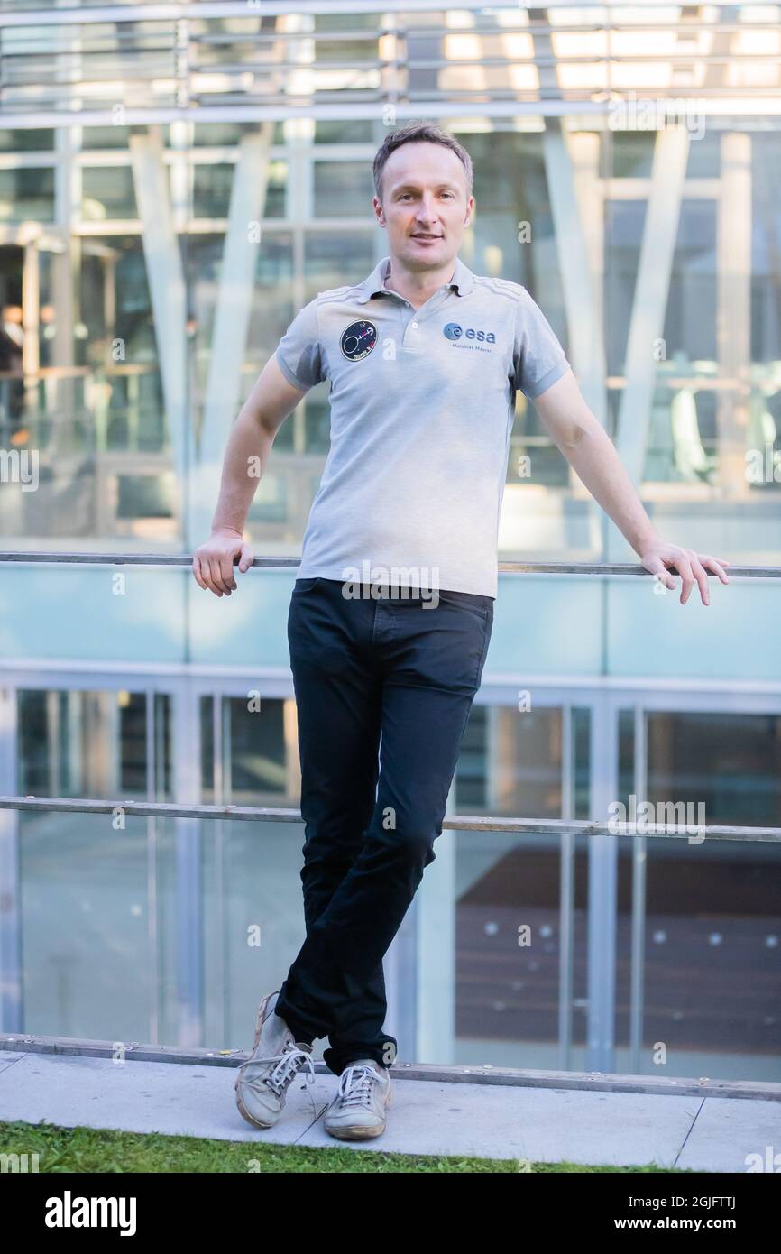 Berlin, Germany. 09th Sep, 2021. Matthias Maurer, German astronaut ...