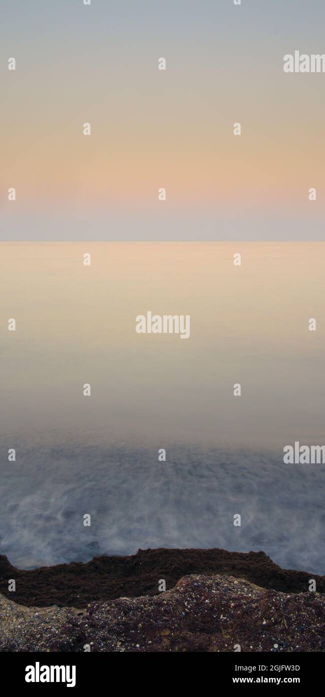 Twilight sea view hi-res stock photography and images - Alamy