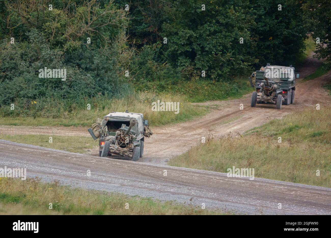 British army Steyr-Daimler-Puch BAE Systems Pinzgauer high-mobility 6x6 ...