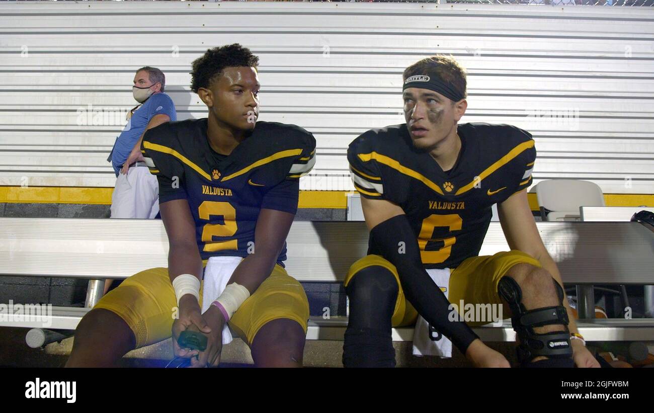 TITLETOWN HIGH, from left: Amari Jones, Jake Garcia, Are We Official ...