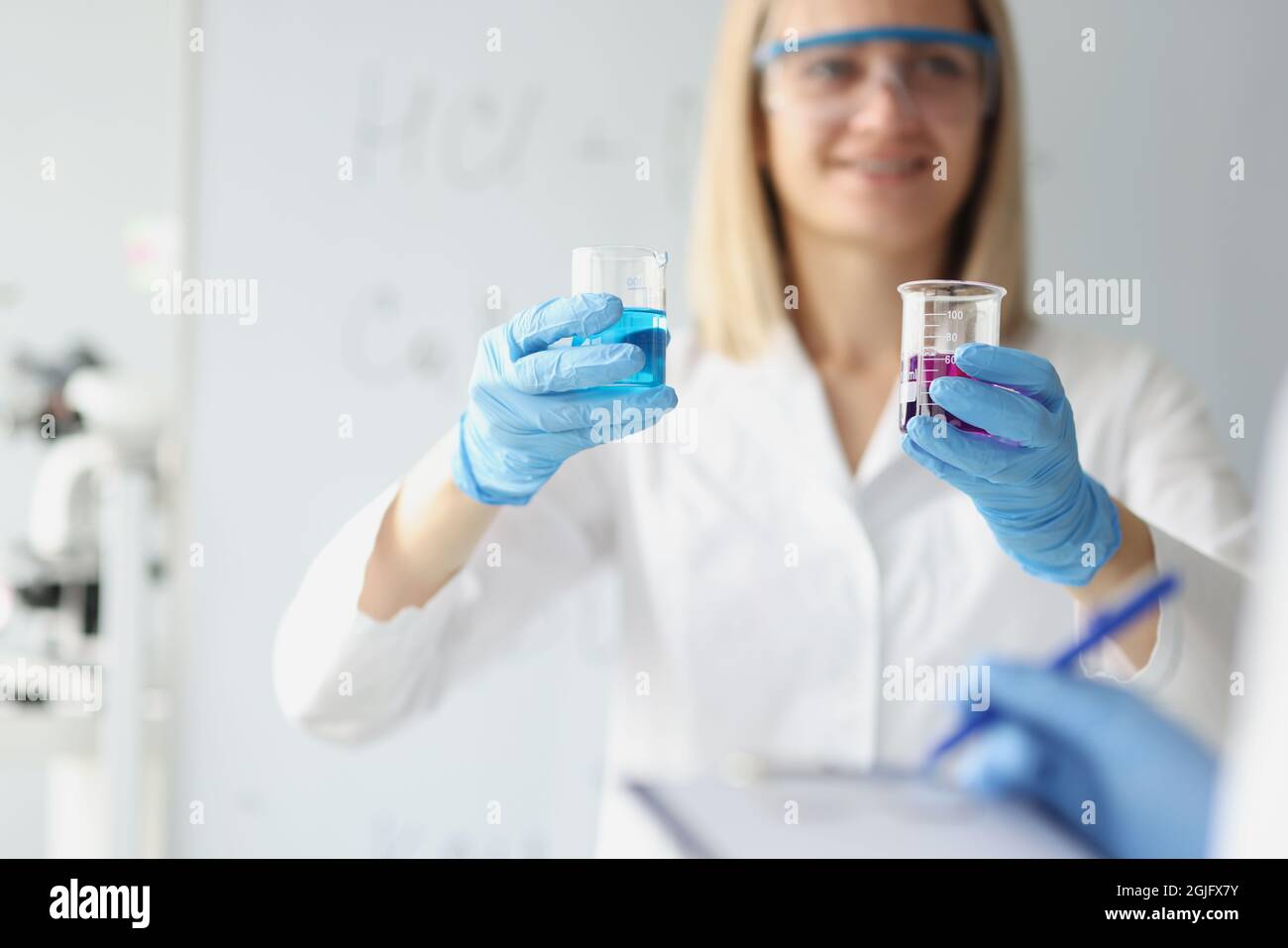 Microbiology lab quality control hi-res stock photography and images ...