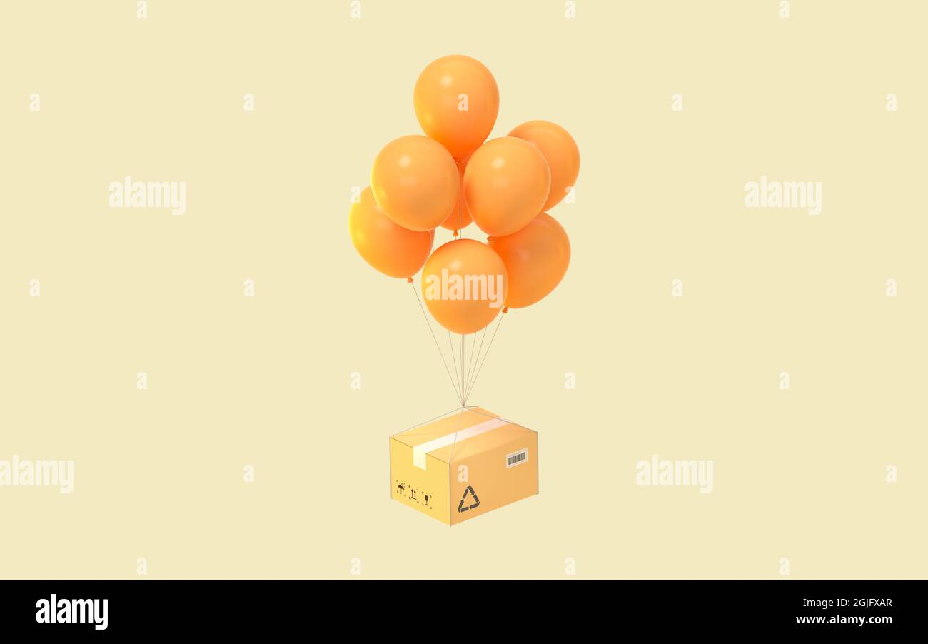 Recyclable boxes logistics transportation hi-res stock photography and ...