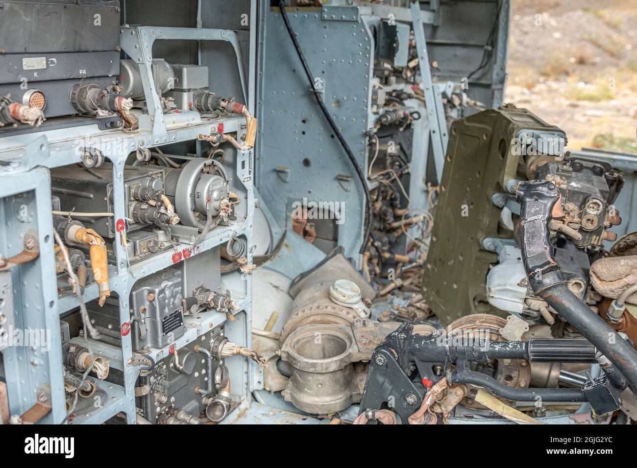 Old military equipment in Panjshir Valley, Afghanistan Stock Photo - Alamy