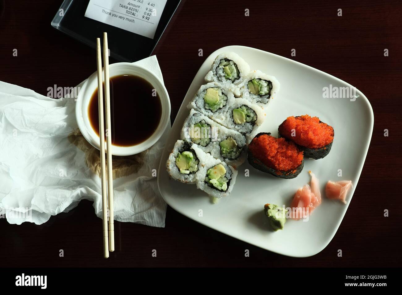 Restaurant japan bill hi-res stock photography and images - Alamy
