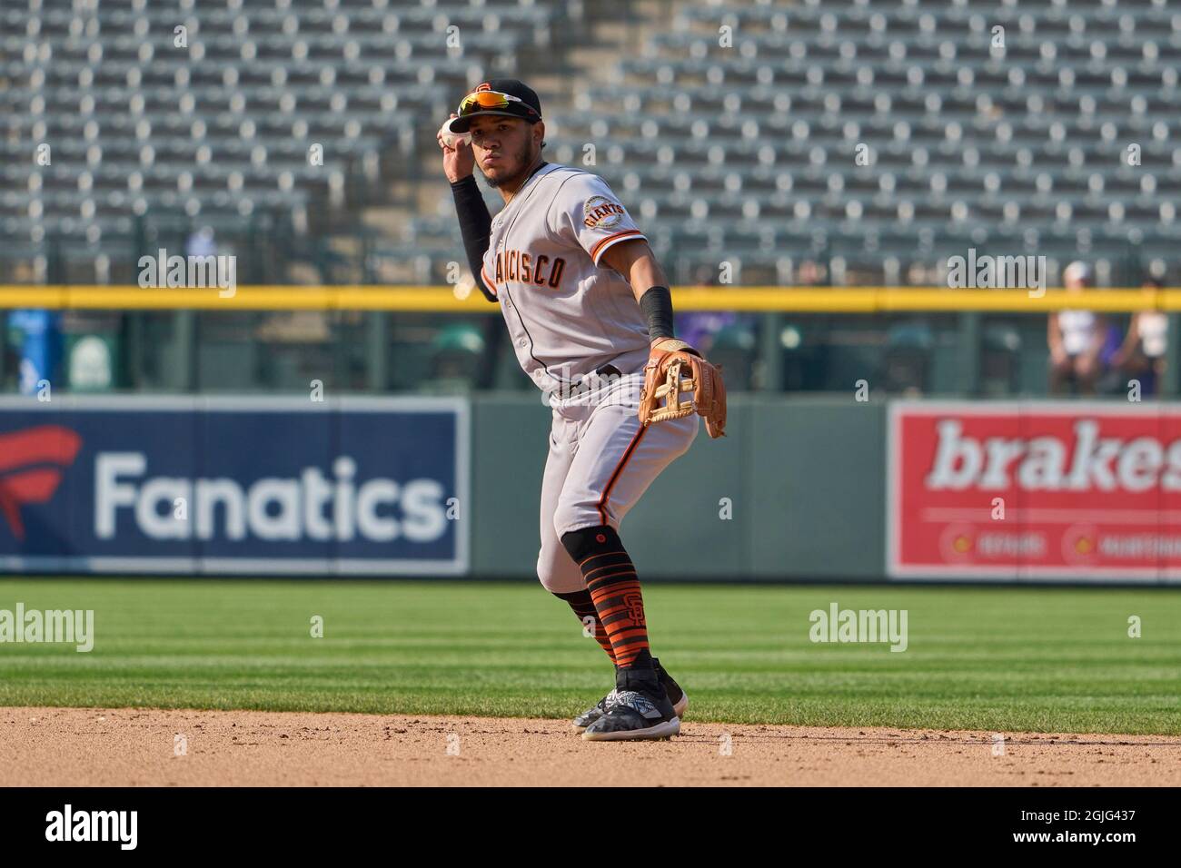 September 8 2021: San Francisco second baseman Thairo Estrada (39 ...