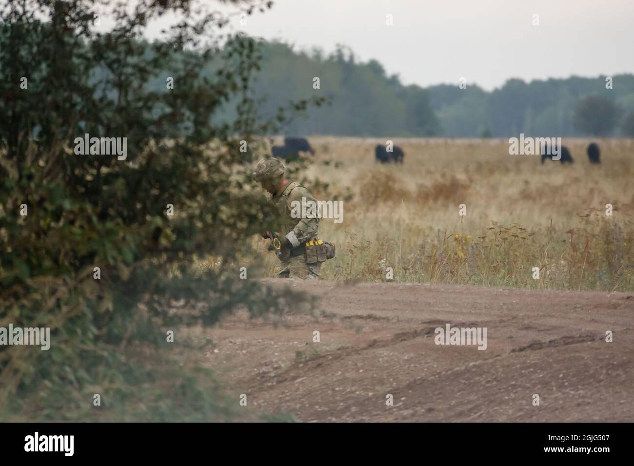 Army soldier in action hi-res stock photography and images - Alamy