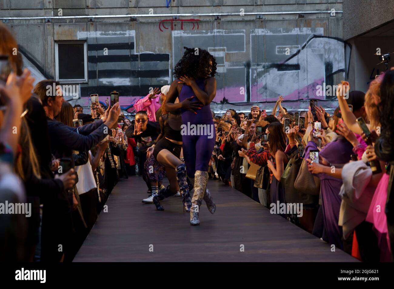 Voguing show, Patte Berlin during MBFW Berlin 2021 Stock Photo - Alamy