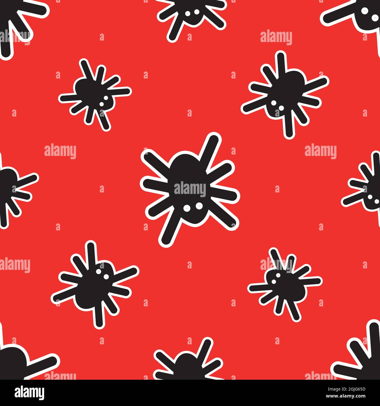 Red spiders Stock Vector Images - Alamy