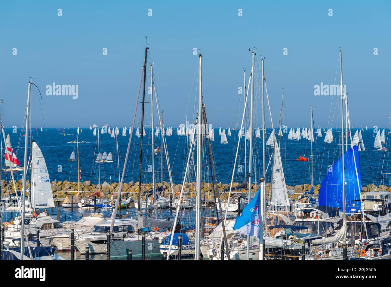 The annual Kiel Week or Kiel Regatta on the Baltic Sea is the world´s ...
