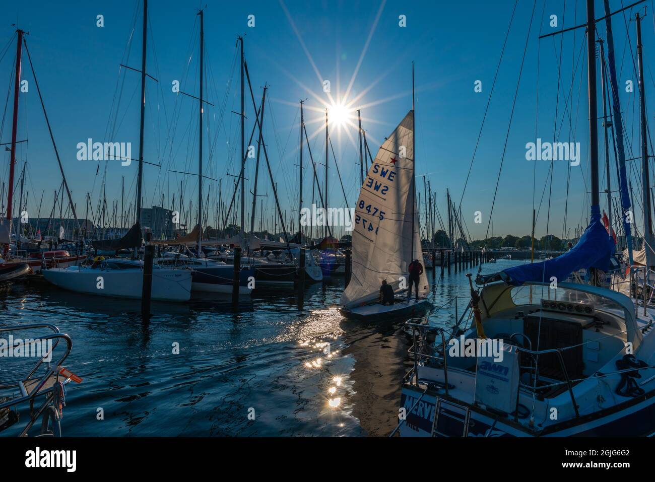 The annual Kiel Week or Kiel Regatta on the Baltic Sea is the world´s ...