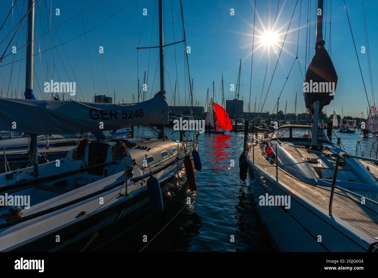 The annual Kiel Week or Kiel Regatta on the Baltic Sea is the world´s ...