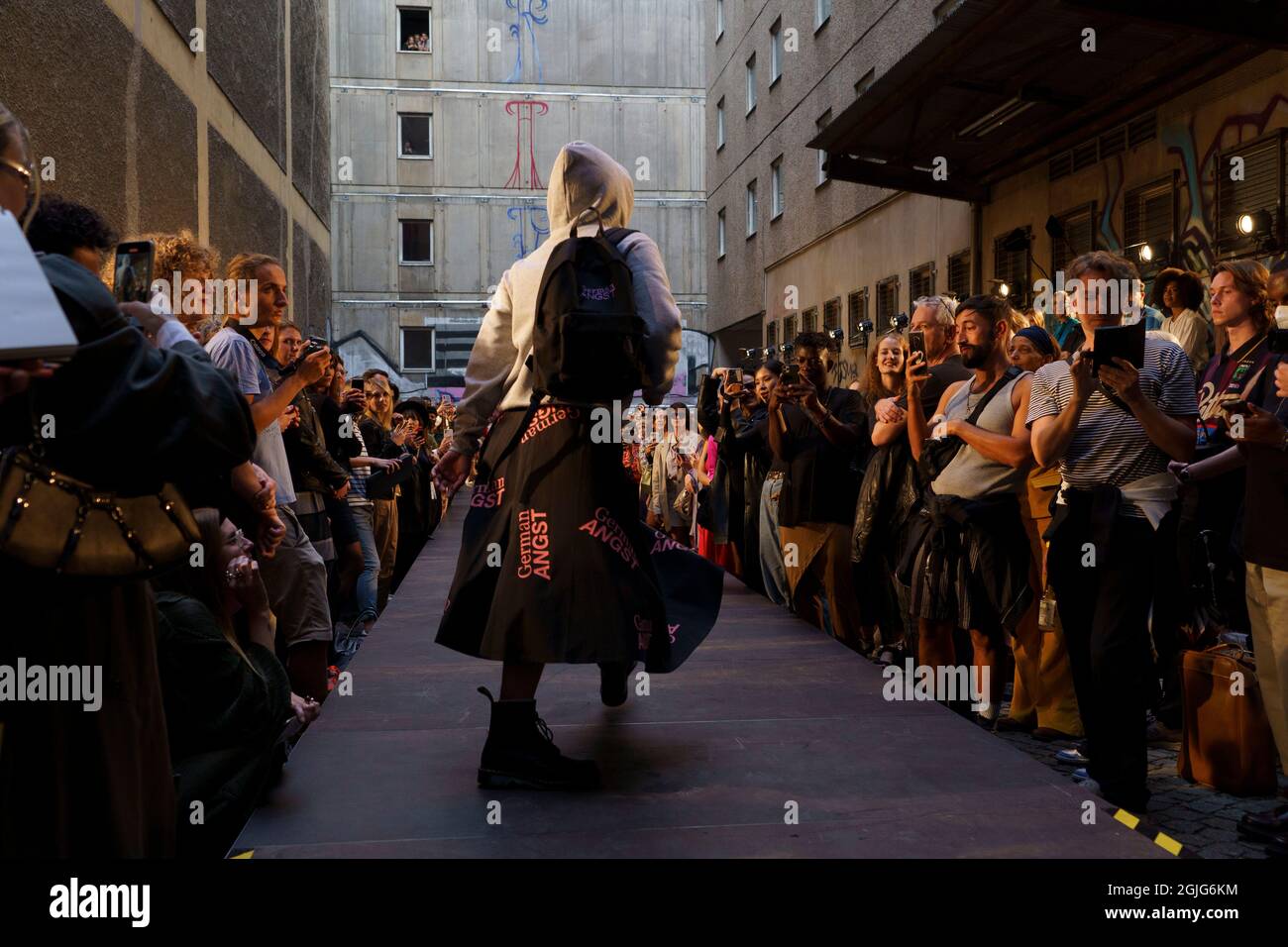 Voguing show, Patte Berlin during MBFW Berlin 2021 Stock Photo - Alamy