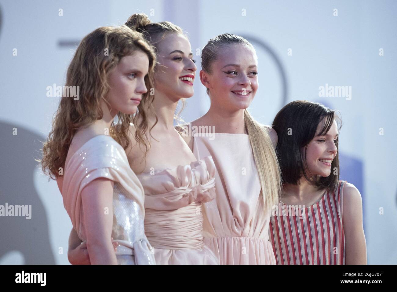 Venice, Italy. 09th Sep, 2021. Carlotta Gamba, Sara Ciocca attending ...