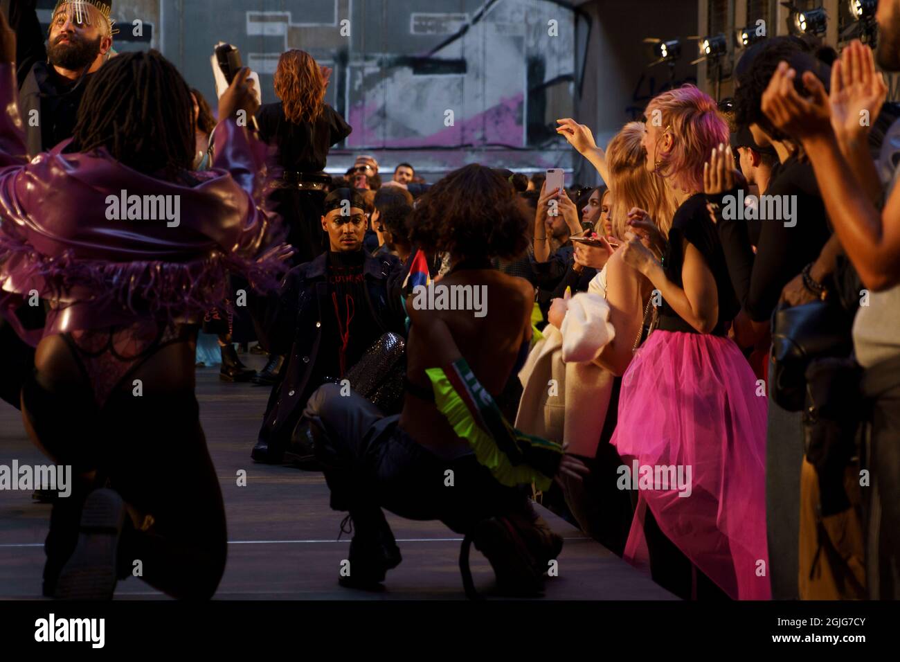 Voguing show, Patte Berlin during MBFW Berlin 2021 Stock Photo - Alamy