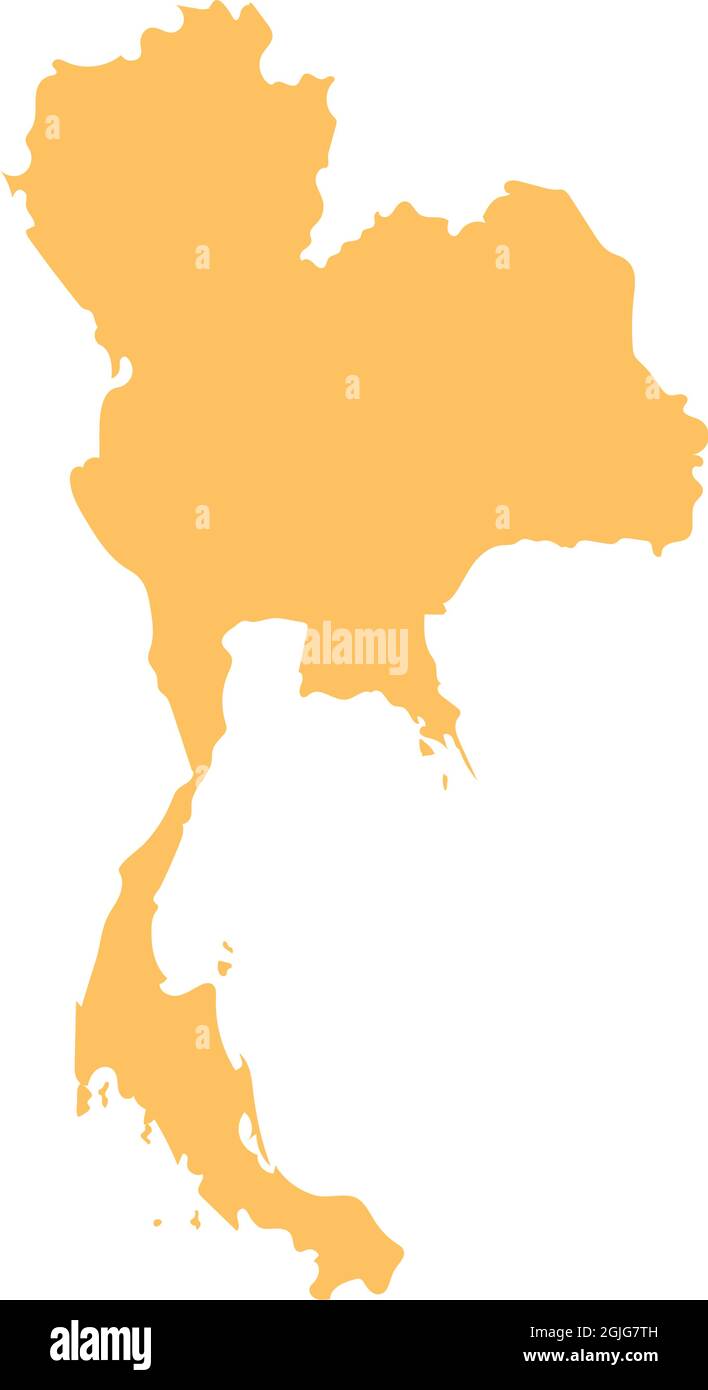 thailand map country Stock Vector Image & Art - Alamy