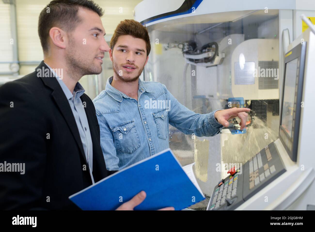 Emergency stop button drill hi-res stock photography and images - Alamy