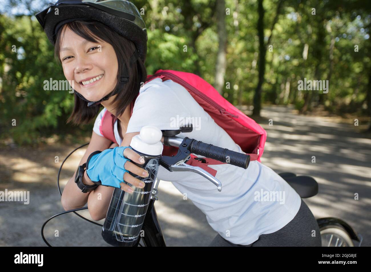 Korean cyclist hi-res stock photography and images - Alamy
