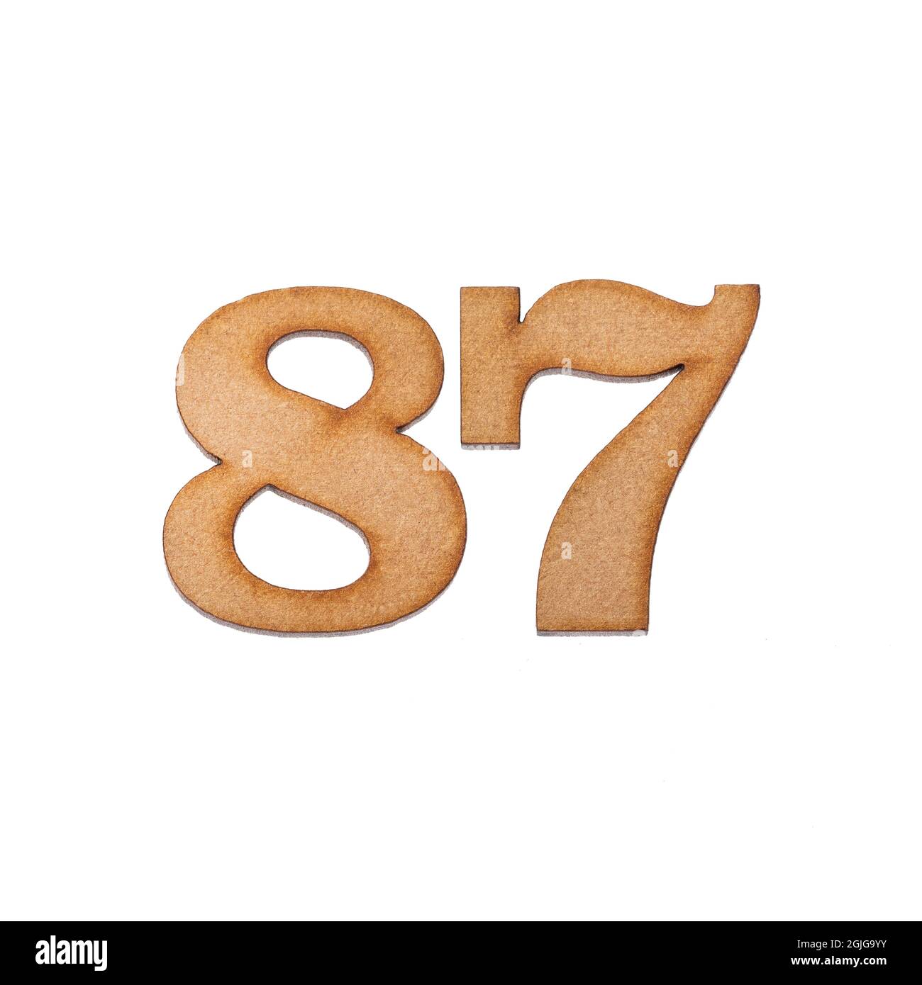 Number eighty Cut Out Stock Images & Pictures - Alamy
