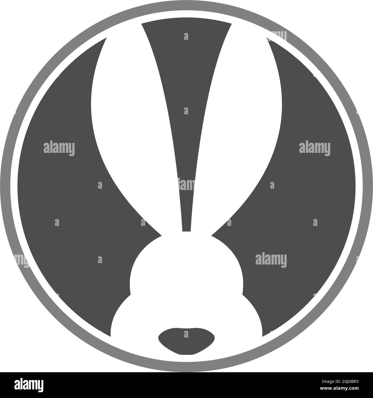 Rabbit logo icon design vector template illustration Stock Vector Image ...