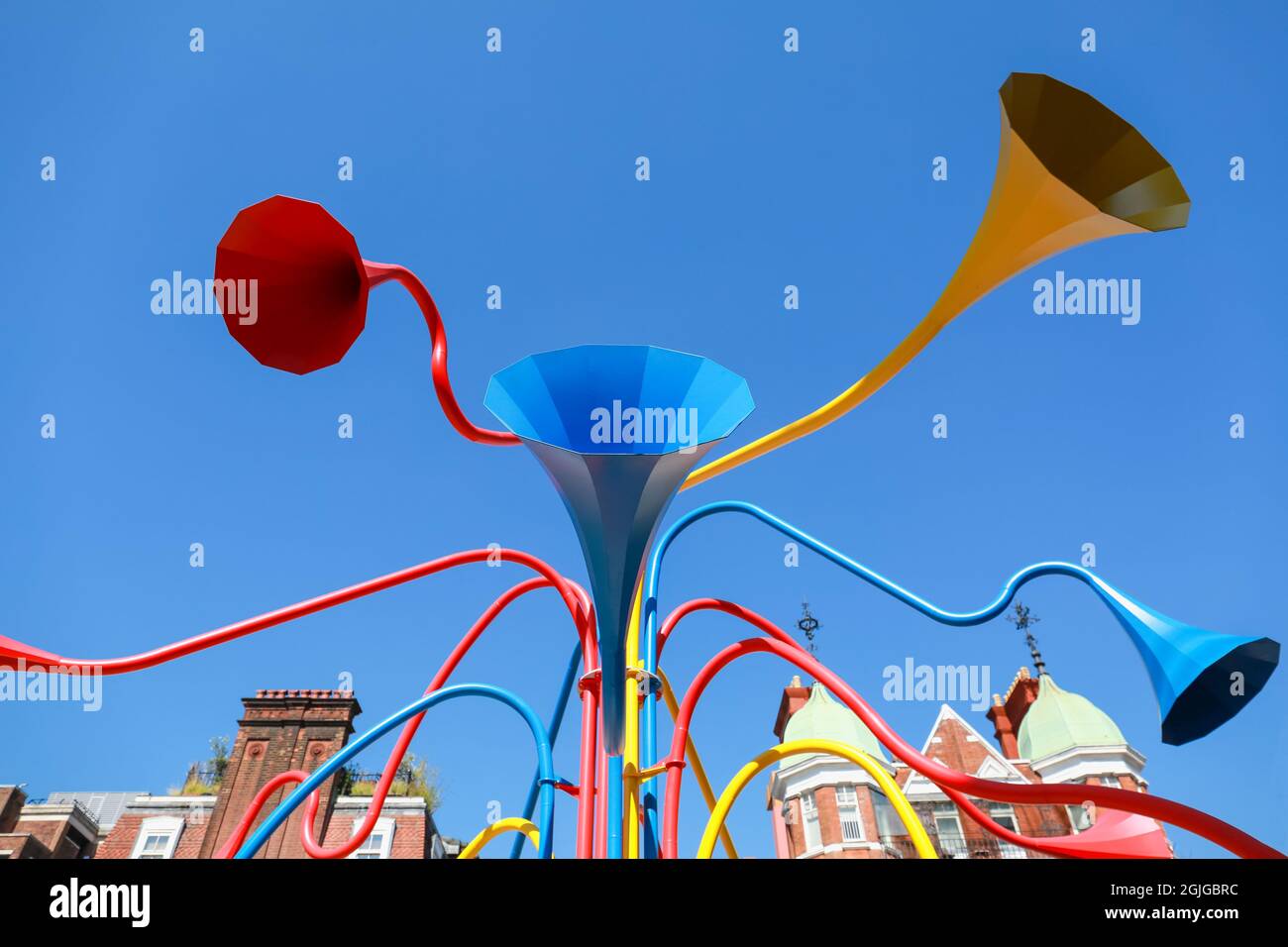 London, UK. 08 September 2021. 'Sonic Bloom' is an interactive ...