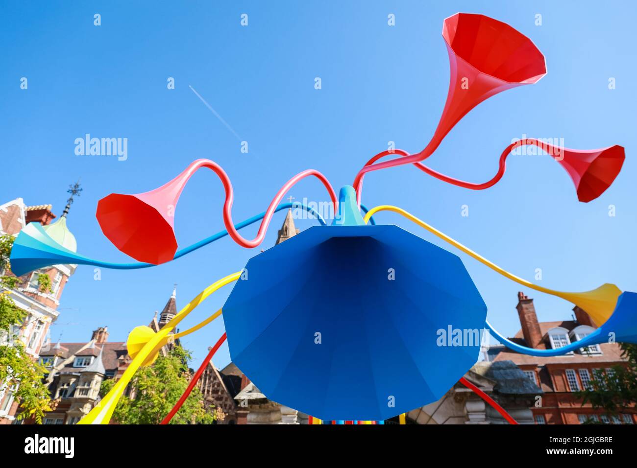 London, UK. 08 September 2021. 'Sonic Bloom' is an interactive ...