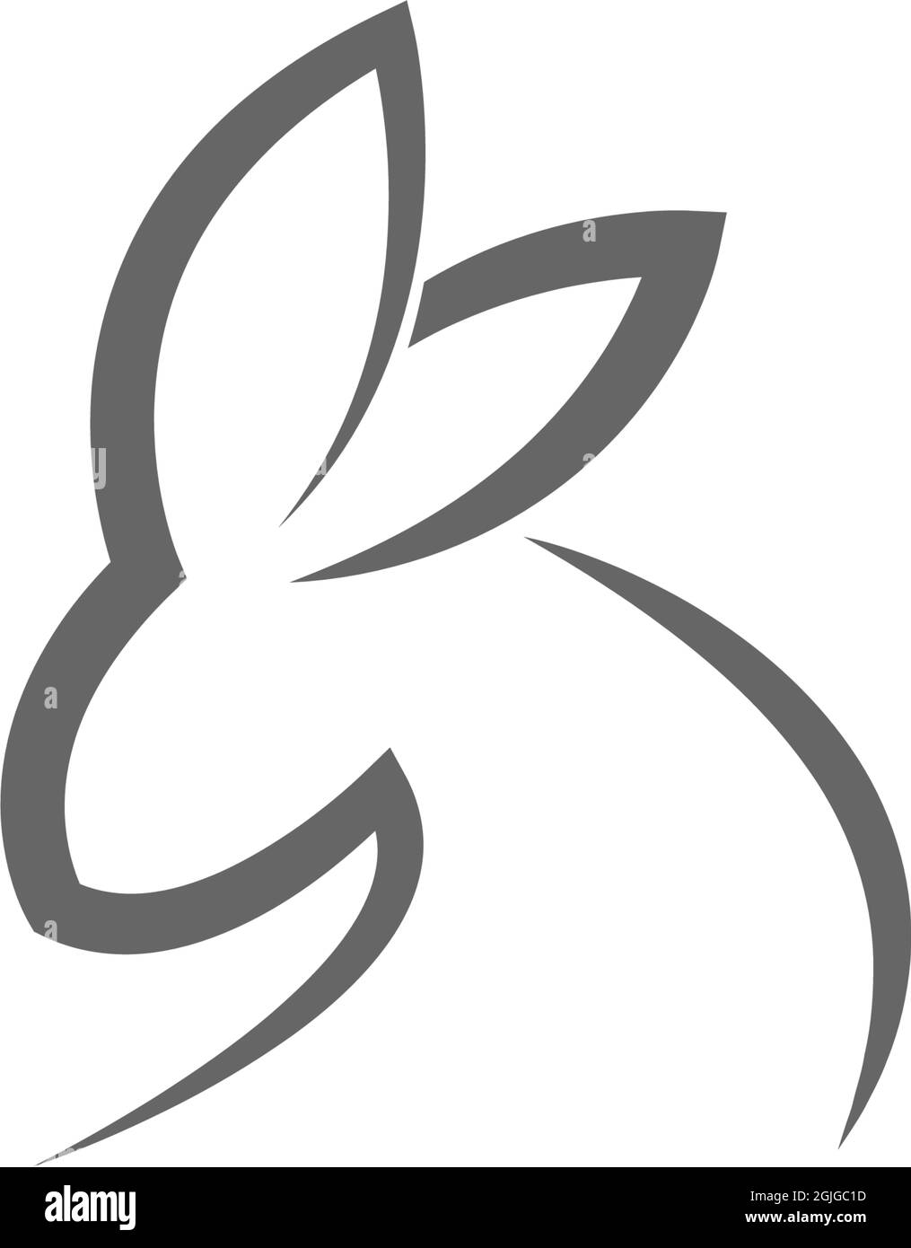 Rabbit logo icon design vector template illustration Stock Vector Image ...