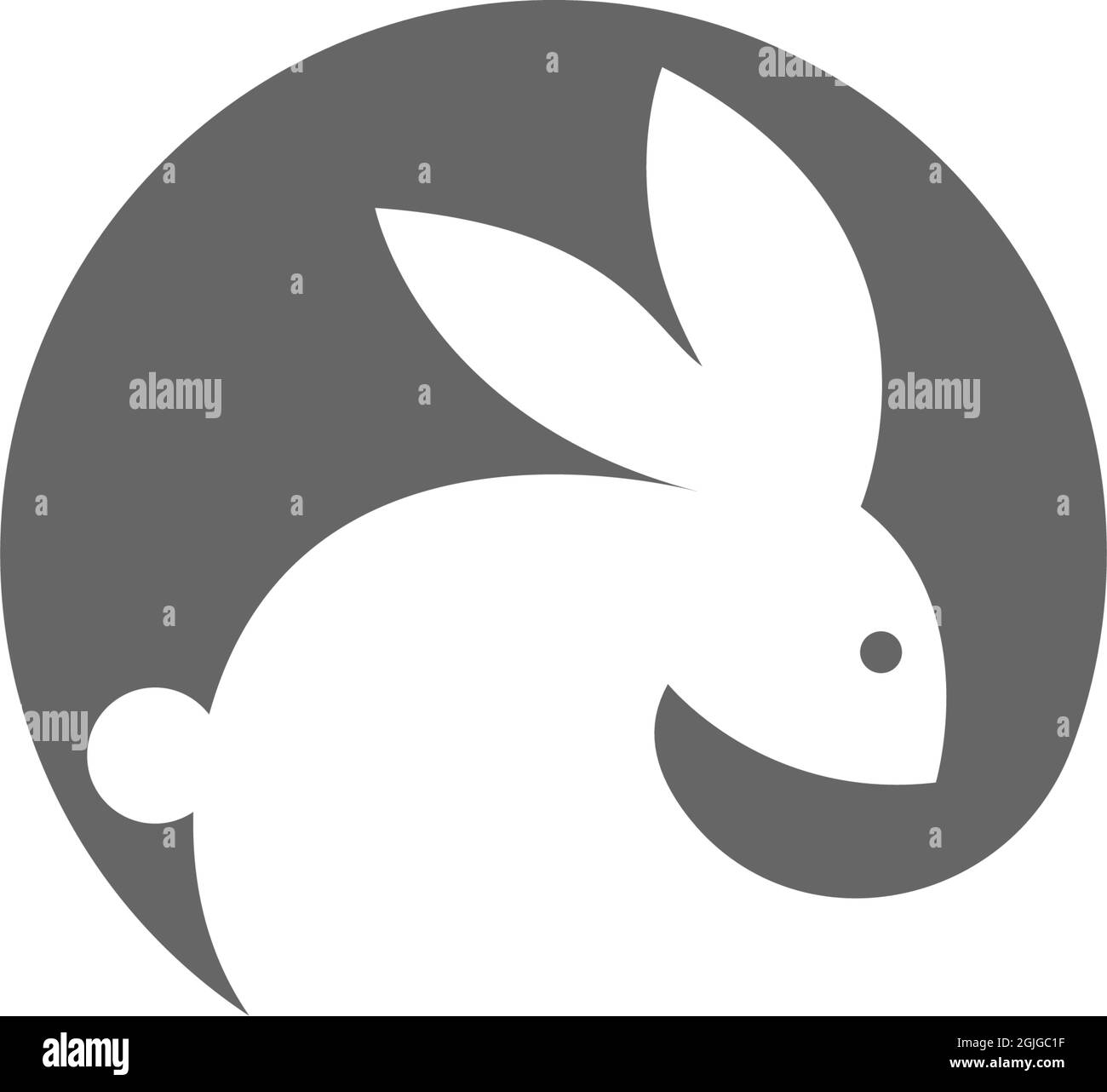 Rabbit logo icon design vector template illustration Stock Vector Image ...