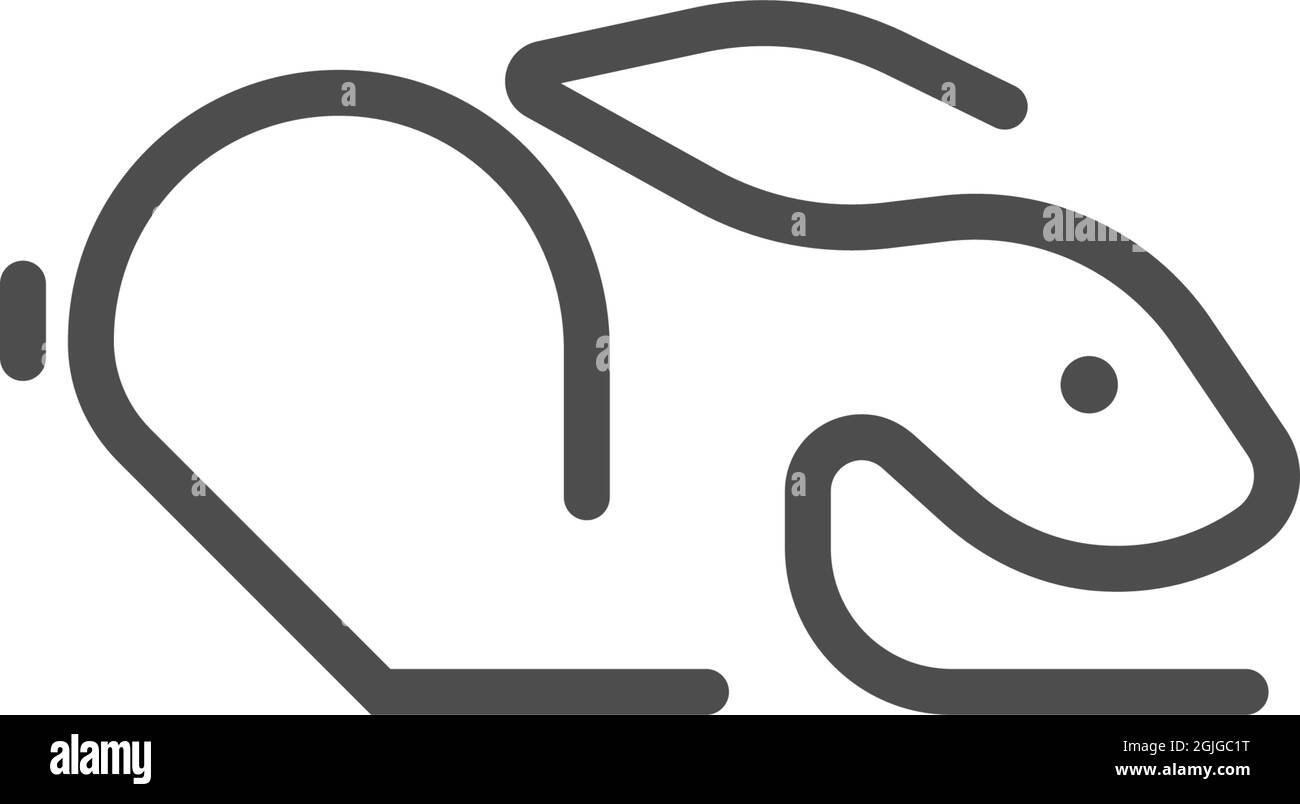 Rabbit logo icon design vector template illustration Stock Vector Image ...