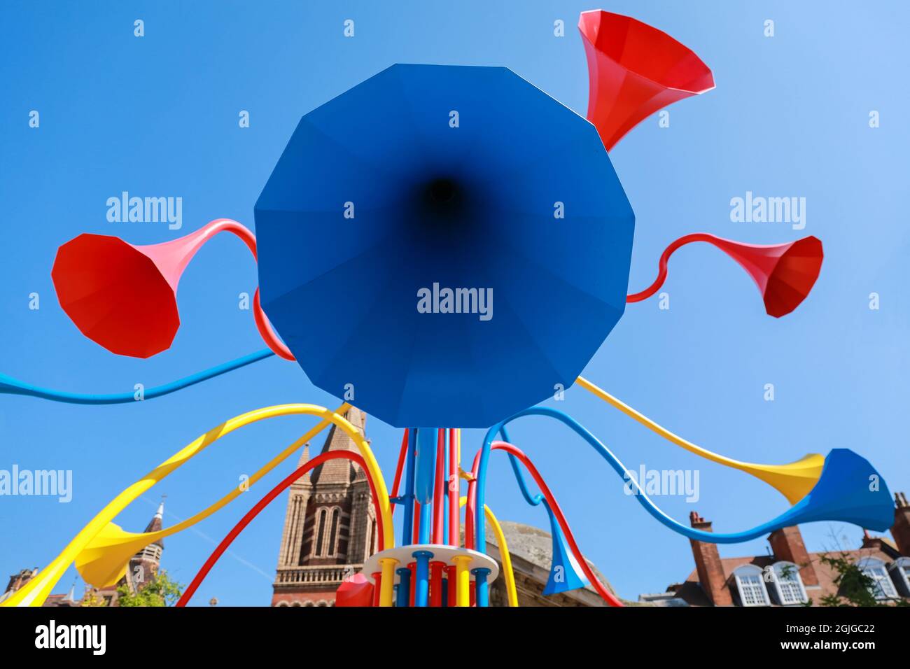 London, UK. 08 September 2021. 'Sonic Bloom' is an interactive ...