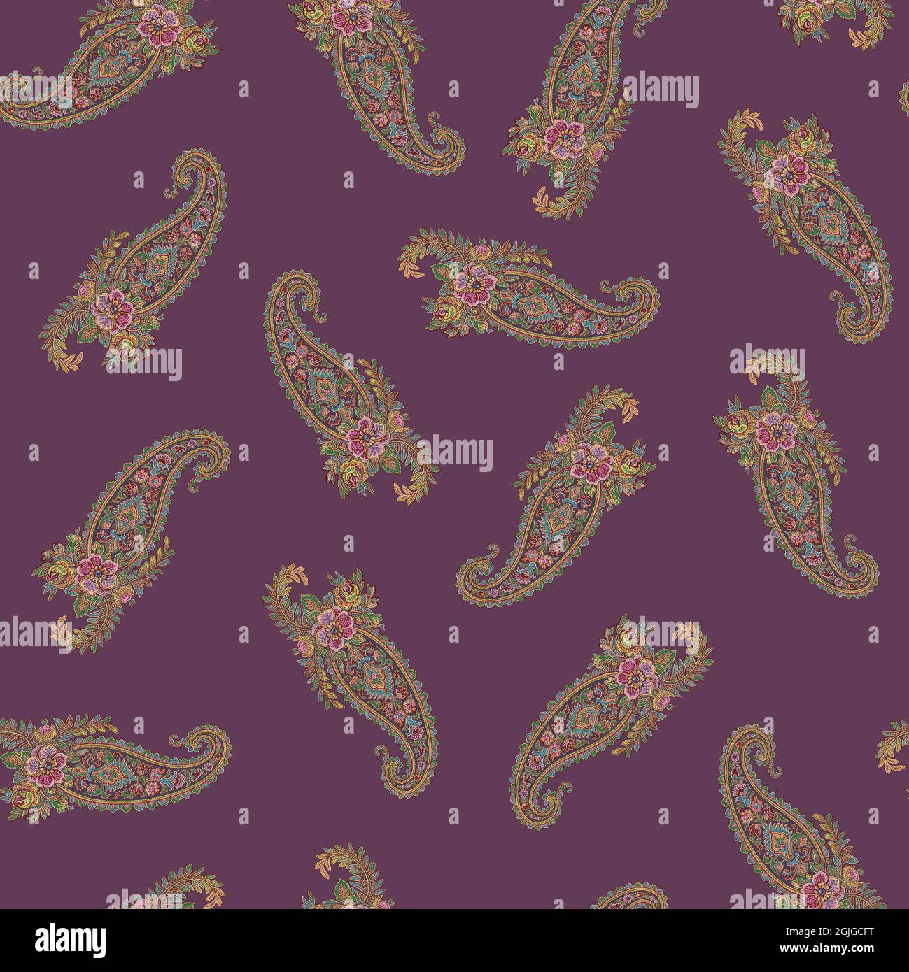 Elegant backdrop with paisley in soft colors Stock Photo - Alamy