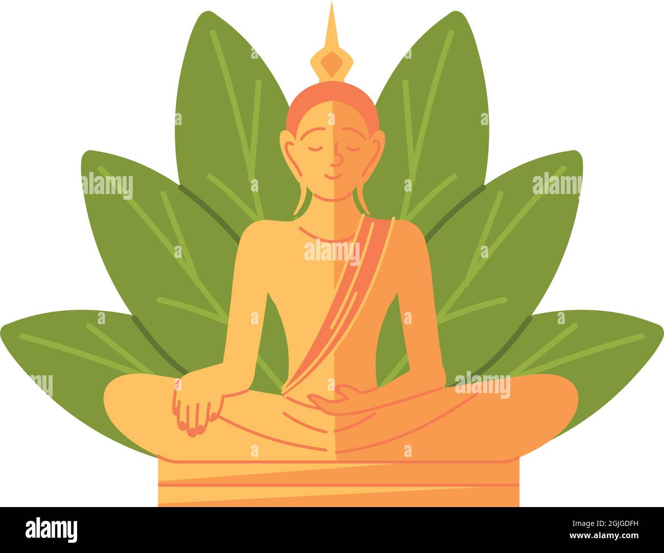 Buddhist sacred decoration Stock Vector Images - Alamy