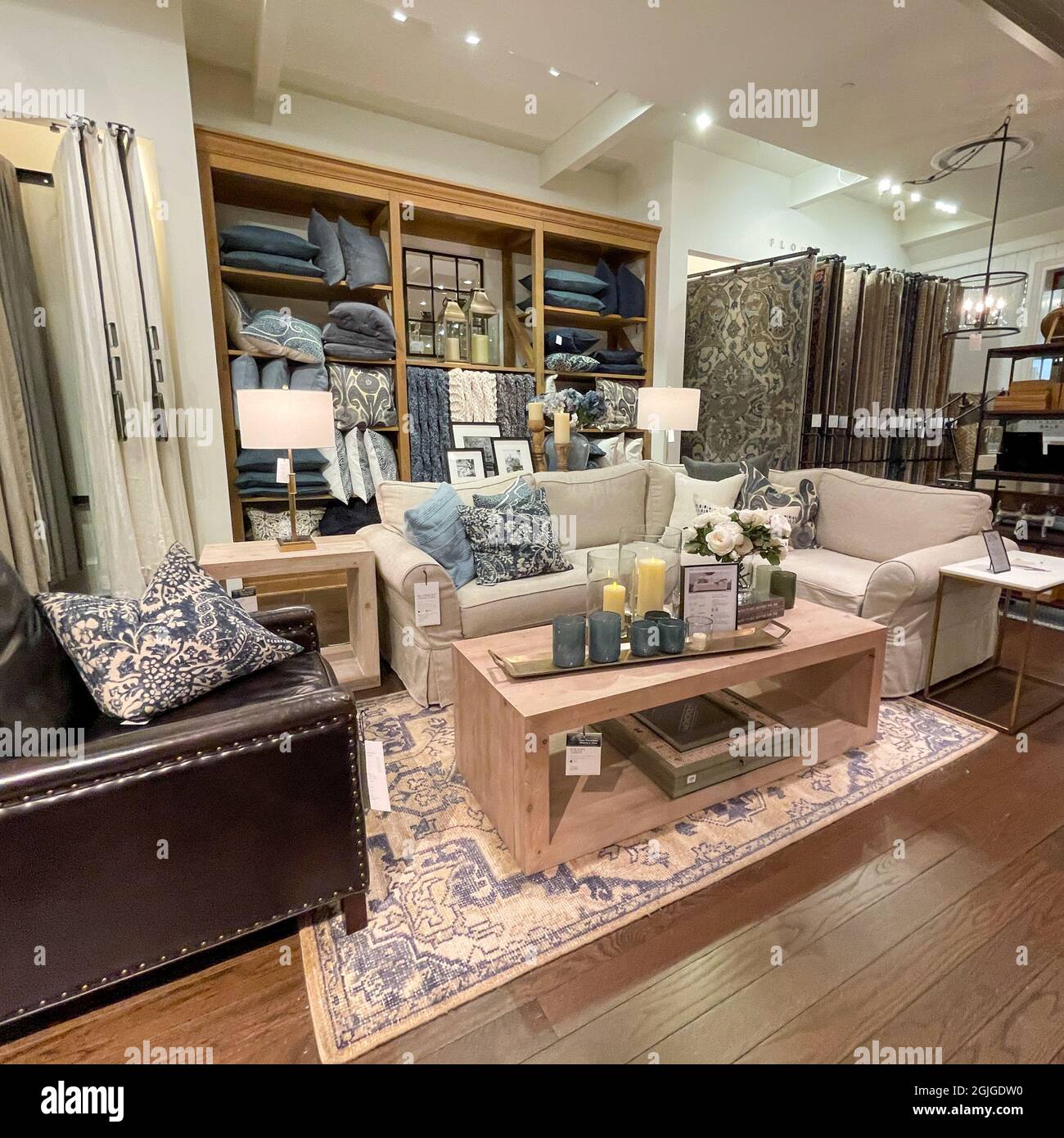 Pottery Barn Store Displays