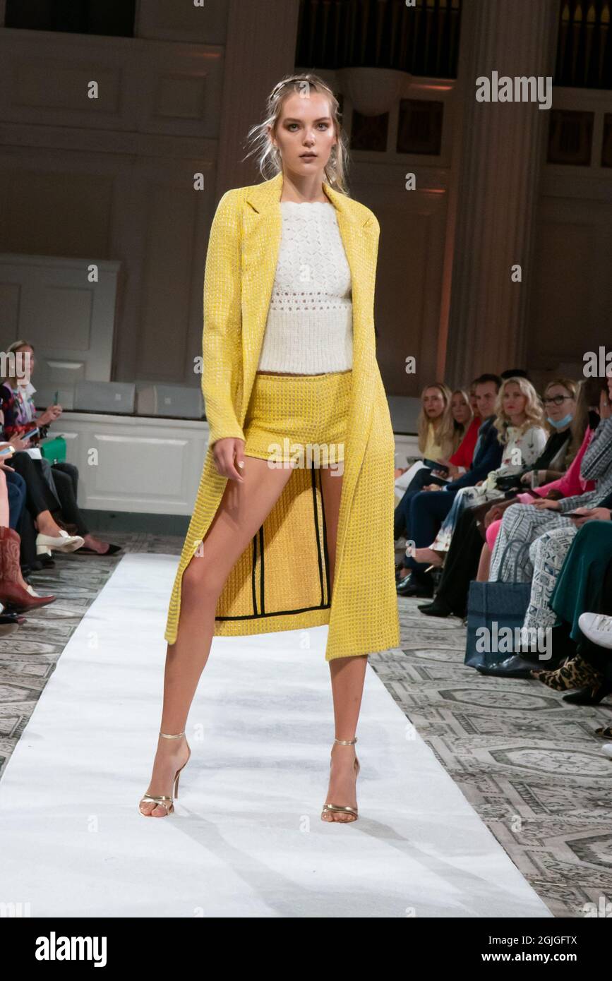 Models walk the Frederick Anderson NYFW CFDA SS22 Runway Show at 583 ...