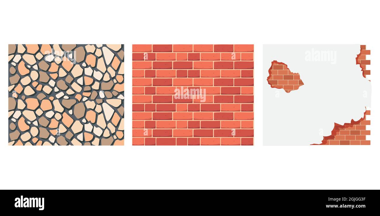 Masonry walls Stock Vector Images - Alamy